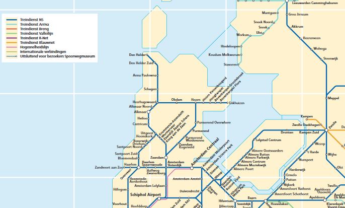 NS frist spoorkaart op en brengt deze weer ter download - Treinenweb
